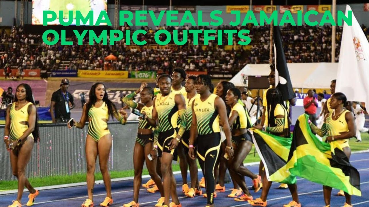 PUMA REVEALS JAMAICAN OLYMPIC OUTFITS AT BOYS & GIRLS CHAMPS - YouTube