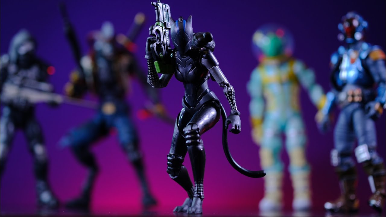 Hasbro Fortnite Victory Royale Lynx Review!!!! (She is pretty damn good ...