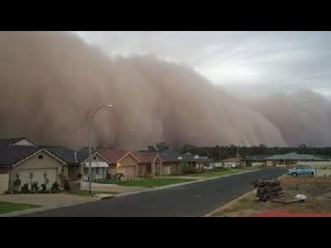 Caught on camera Massive dust storm blow through Texas, USA 2021 - YouTube