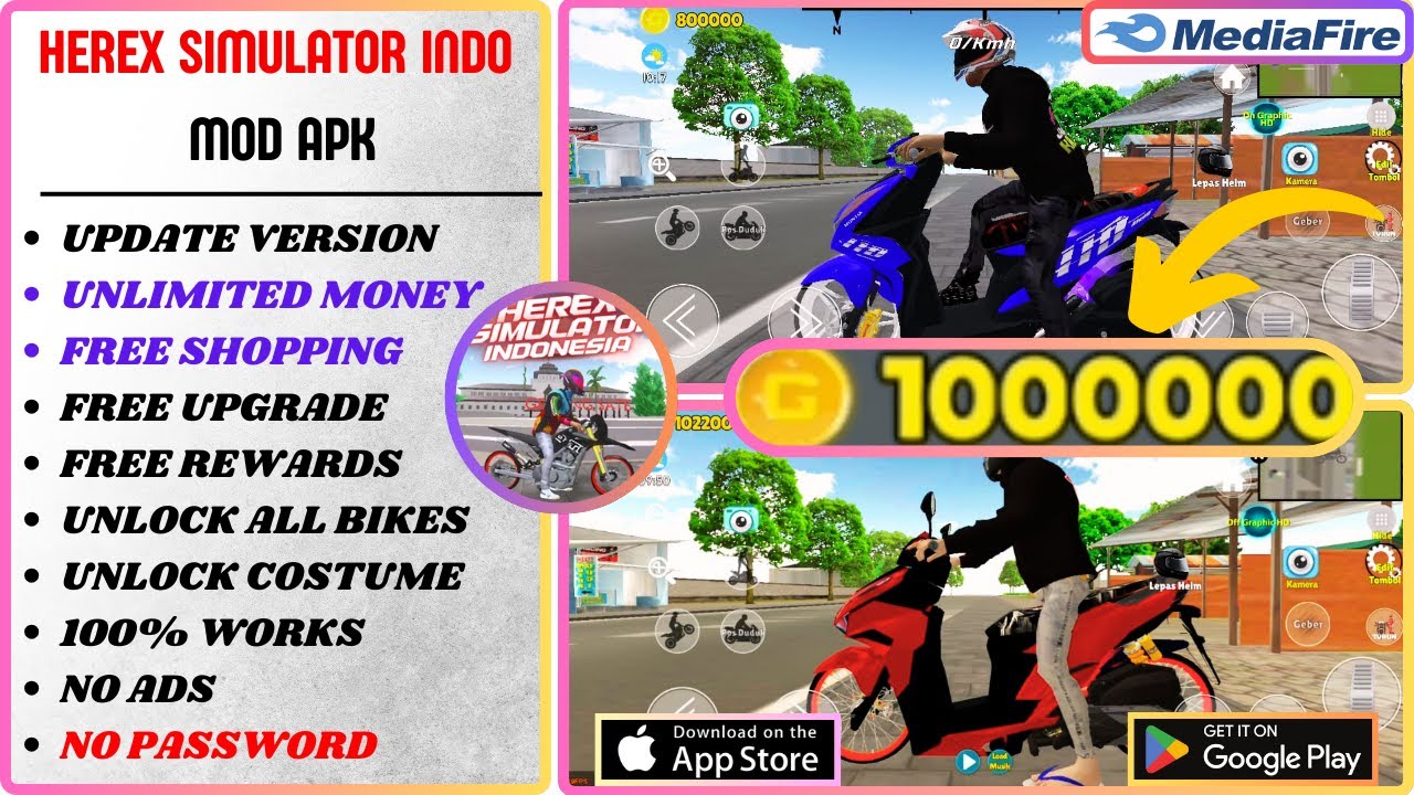 HEREX SIMULATOR INDONESIA MOD APK V 1.0.28 LATEST 2025 - UNLIMITED ...