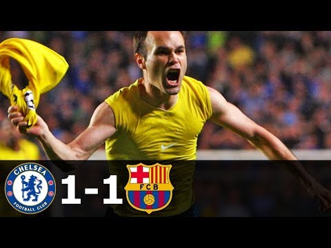 ЧЕЛСИ - БАРСЕЛОНА. ПОЛУФИНАЛ ЛИГИ ЧЕМПИОНОВ 2008/09 (HD)
