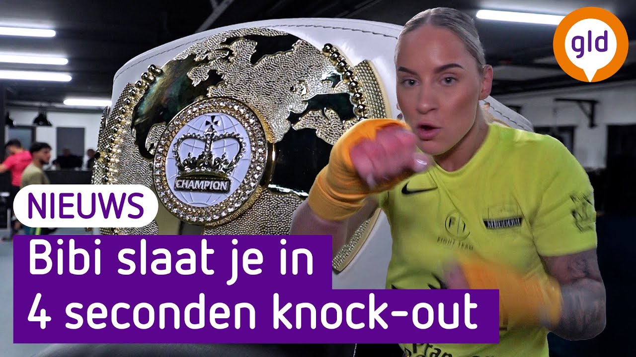 K.O. in 4 Seconden: Bibi van Santen is Wereldkampioen! - YouTube
