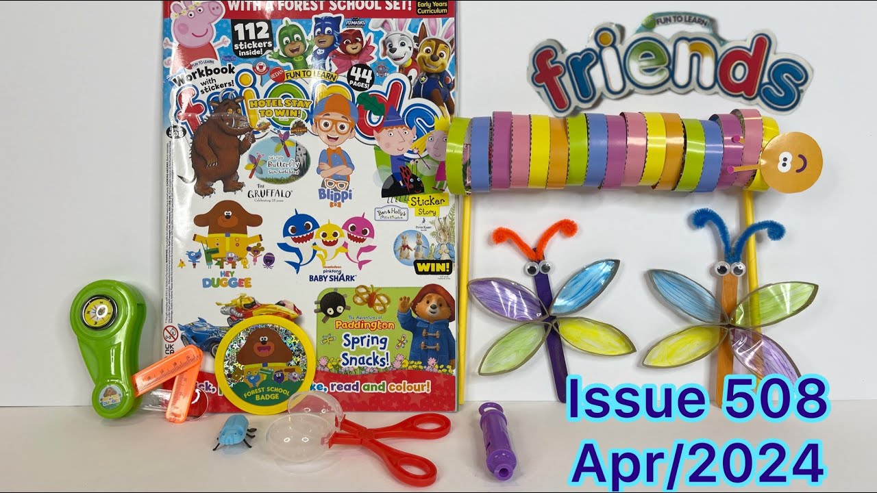 Redan fun to learn friends magazine, issue 508, Apr/2024, with Hey ...