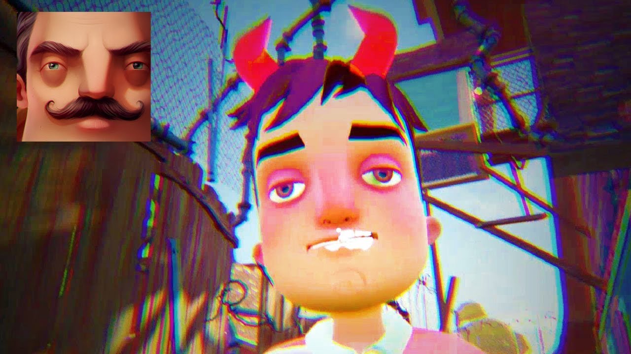 Hello Neighbor - Evil Aaron Very angry Act 2 Gameplay Walkthrough Part ...
