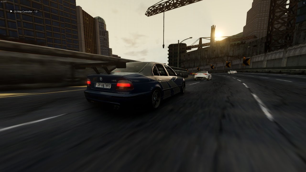 BeamNG.Drive: NFS Most Wanted | Rockport Map Mod - YouTube