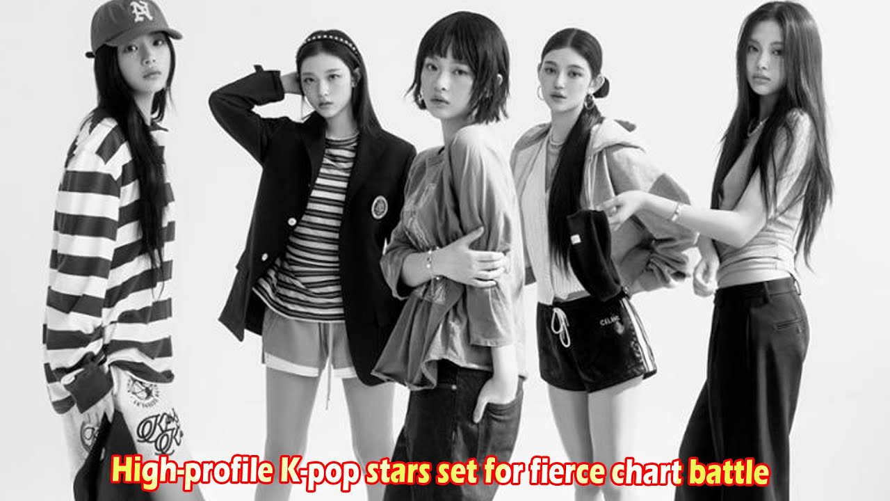 High-profile K-pop stars set for fierce chart battle - YouTube
