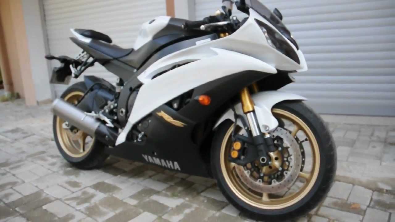 Yamaha R6 - 2012 Walkaround (stock) - YouTube