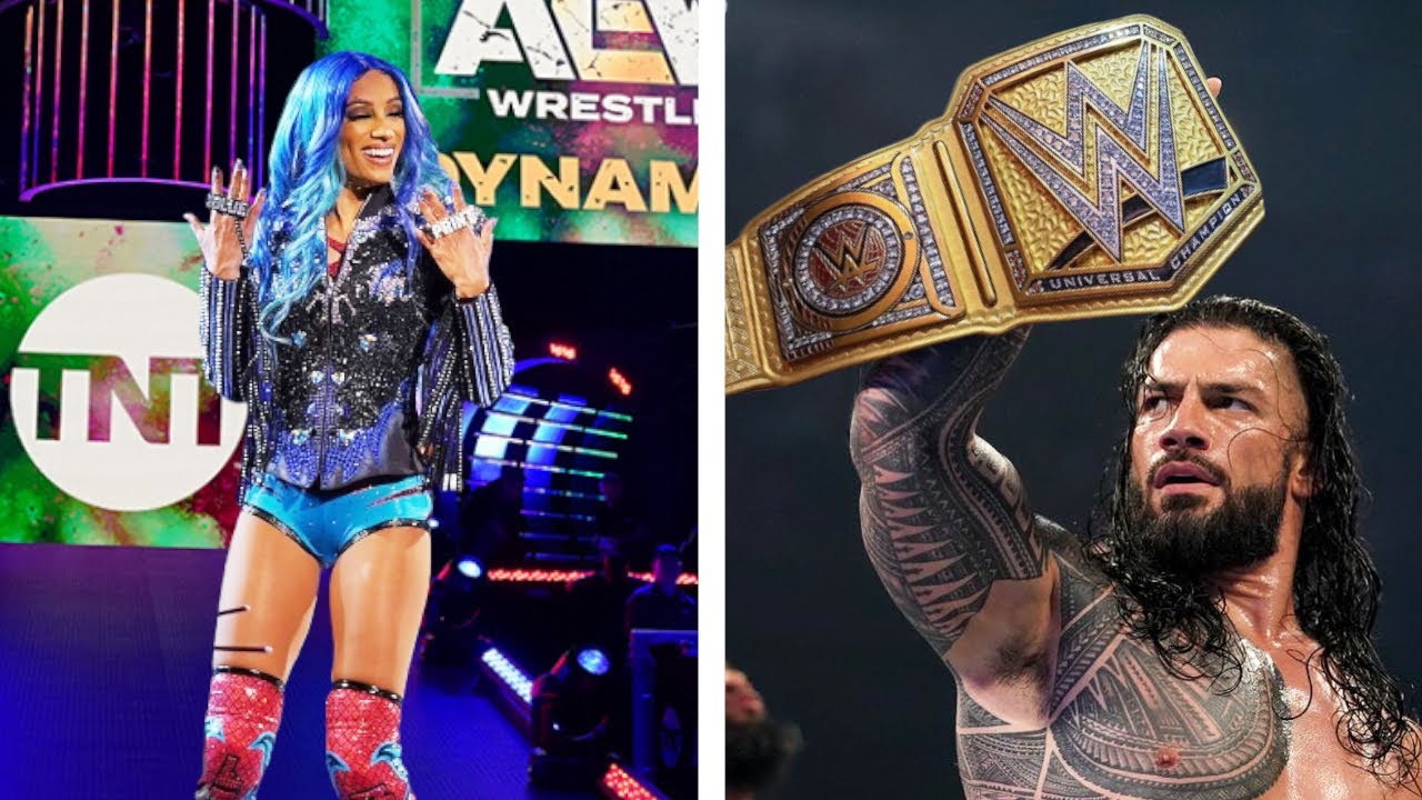 Sasha Banks Has Arrived In AEW! Roman Reigns Unveils New Undisputed WWE ...