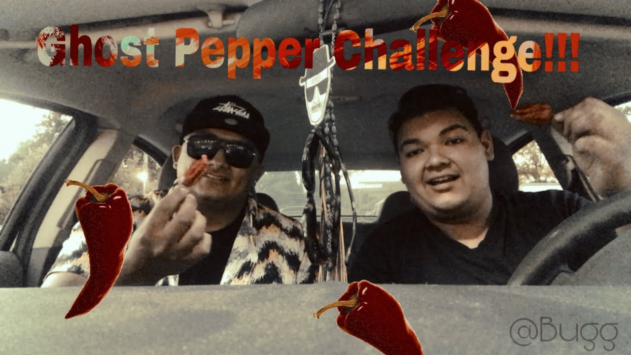 Ghost pepper challenge!!! (Crying!!) - YouTube