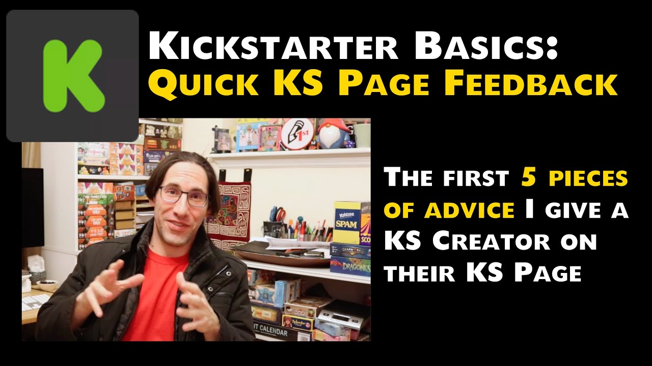 KS Basics: Quick KS Page Feedback - YouTube