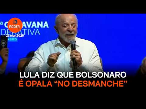 Lula rebate Flávio e diz que Bolsonaro é Opala “no desmanche”