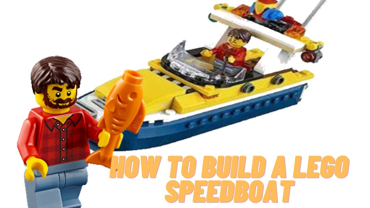 Lego Speed Boat Speed Build - YouTube