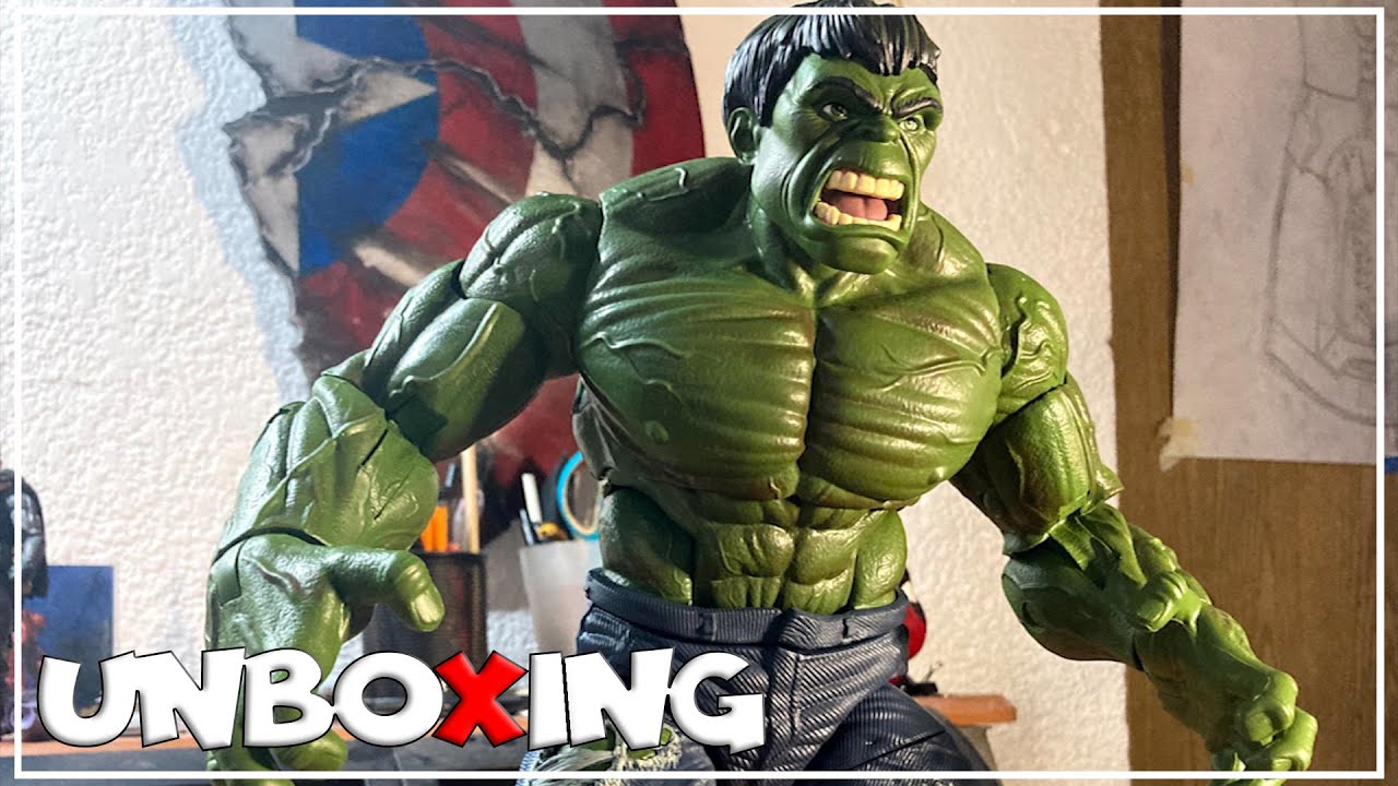 Marvel Legends Hulk de 12 pulgadas | Unboxing y Review | - YouTube