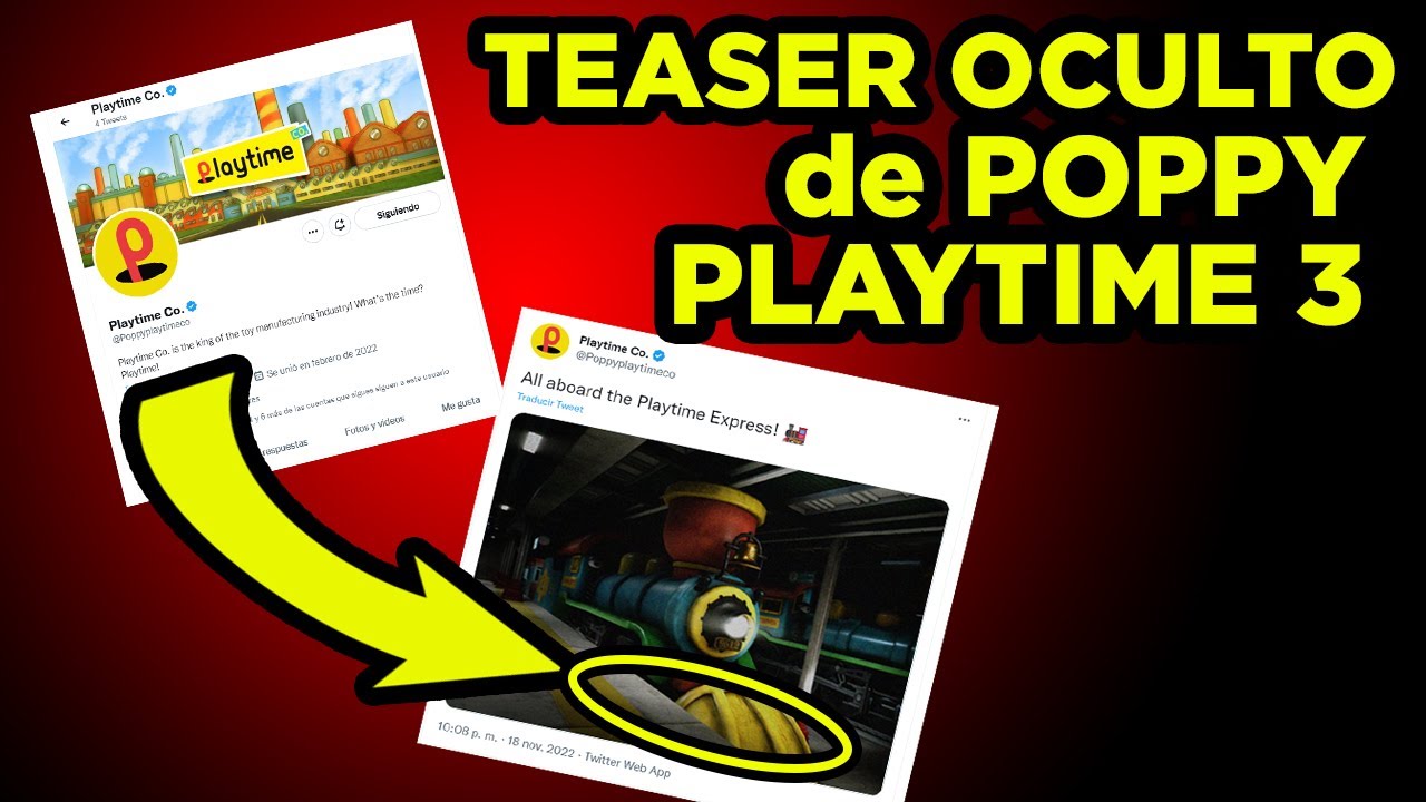 Resuelvo el TEASER SECRETO de PLAYTIME CO ( POPPY PLAYTIME ARG Oficial ...