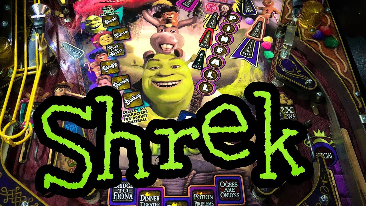 Как играть в пинбол Shrek от Stern Pinball /перезалив/ - YouTube