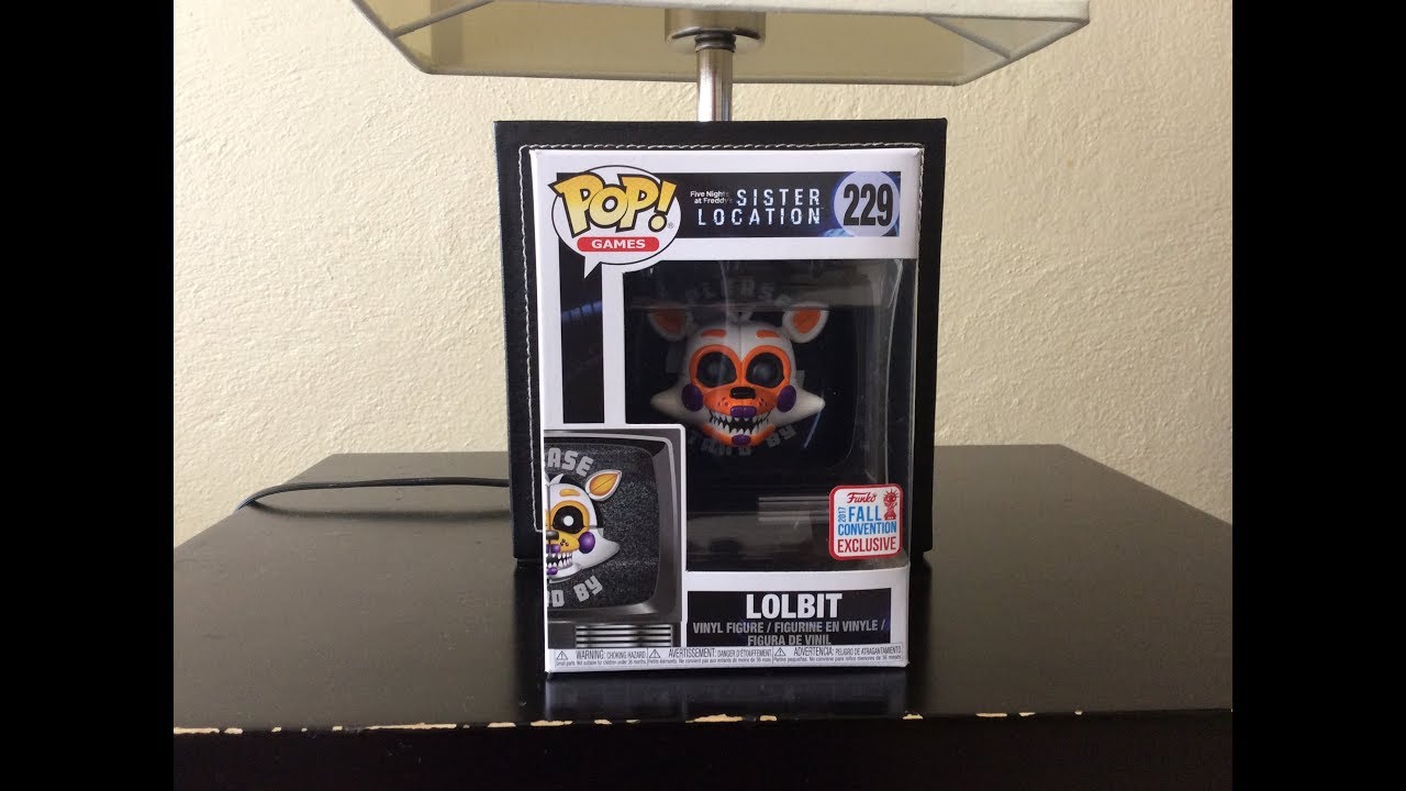 Sister Location funko pop de Lolbit exclusivo de la New York comiccon ...