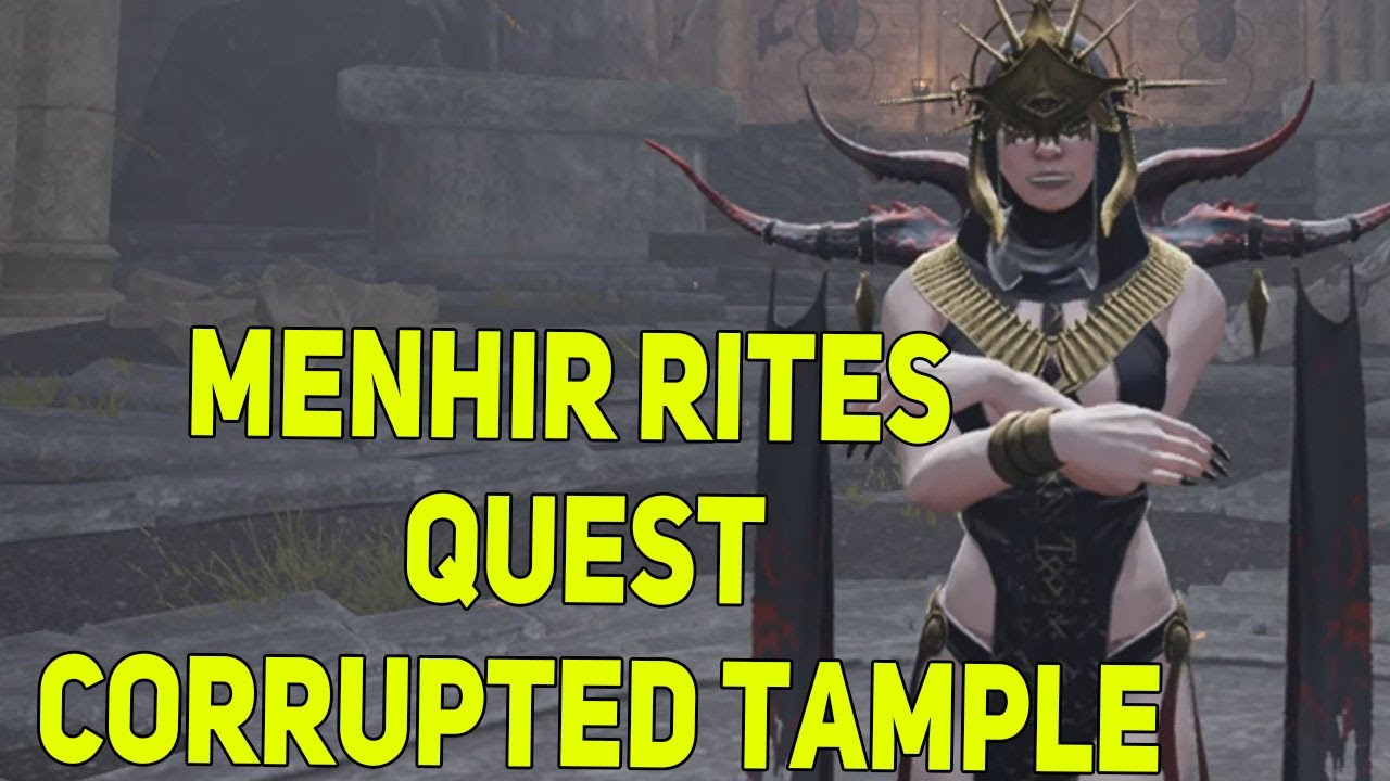 Menhir Rites Quest - Corrupted Tample in Tainted Grail Fall Of Avalon ...