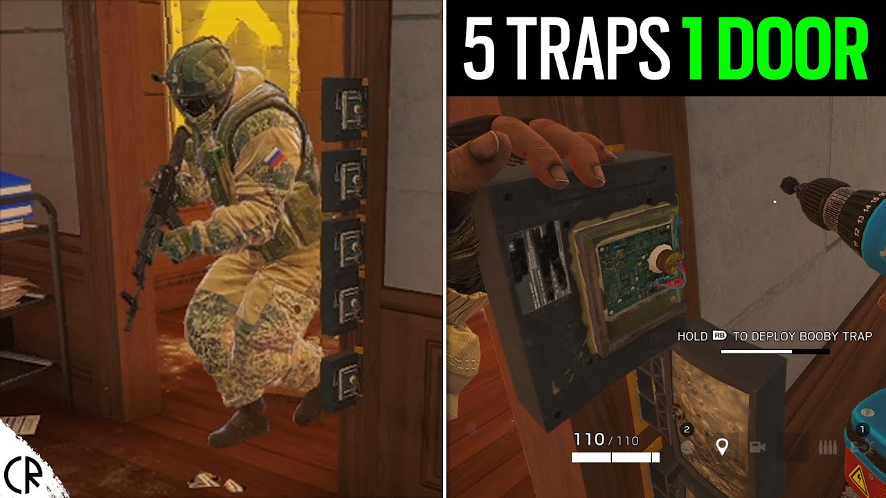 5 Traps 1 Door, Kapkan Rework Gameplay - 6News - Rainbow Six Siege ...