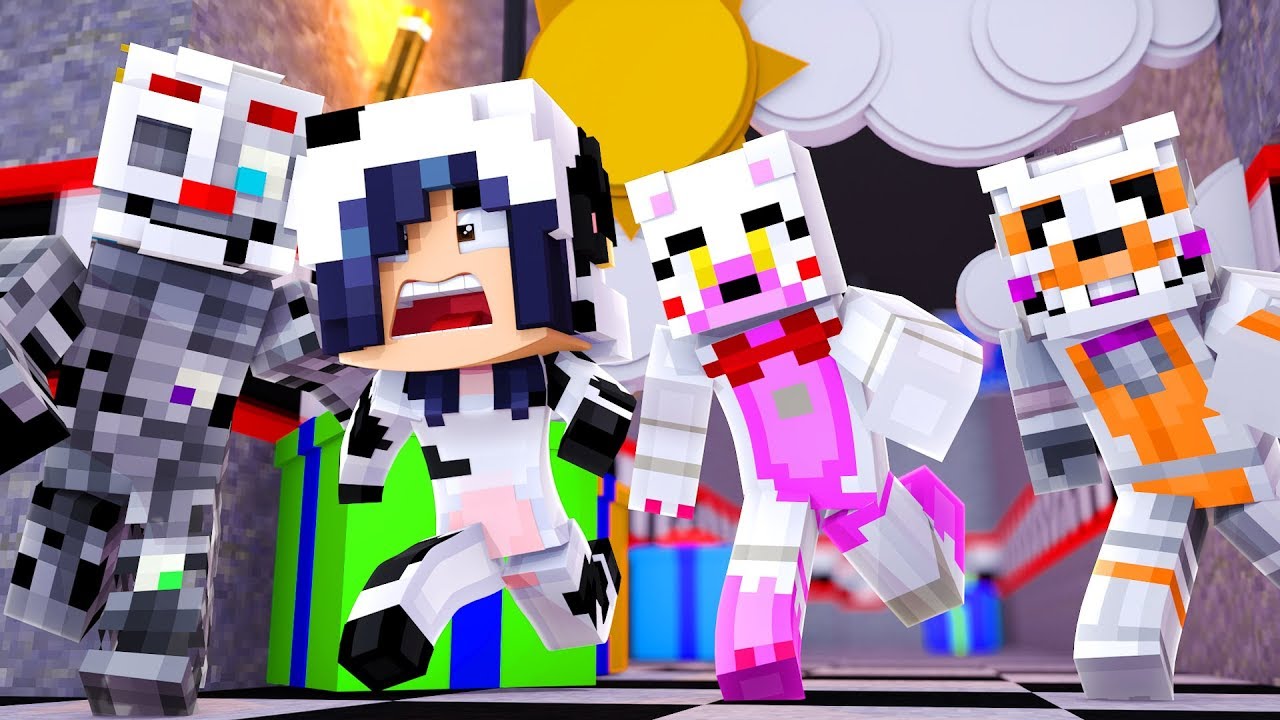 FNAF NIGHTMARE ?! | Play Barn | Minecraft School Roleplay - YouTube