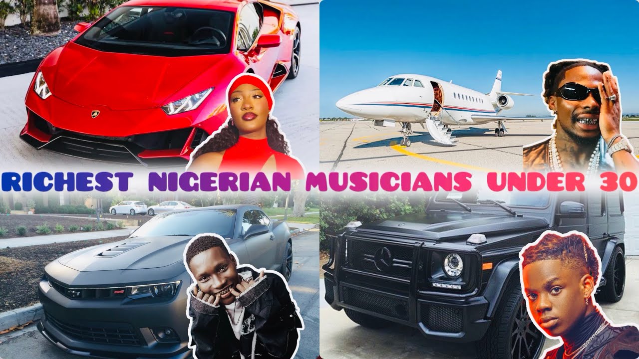 Top 10 Forbes Richest Young Nigerian Musicians Under 30 in 2024 - YouTube