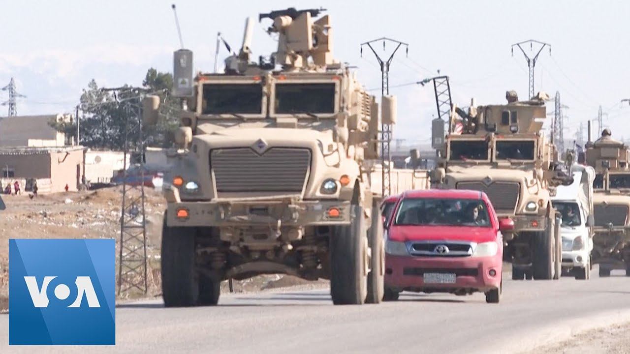 US Military Patrols in the Countryside of Syria’s Rumaylan - YouTube