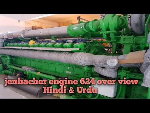 jenbacher engine co-generation JMS 624 GS-NL, 4.4MW over view - YouTube