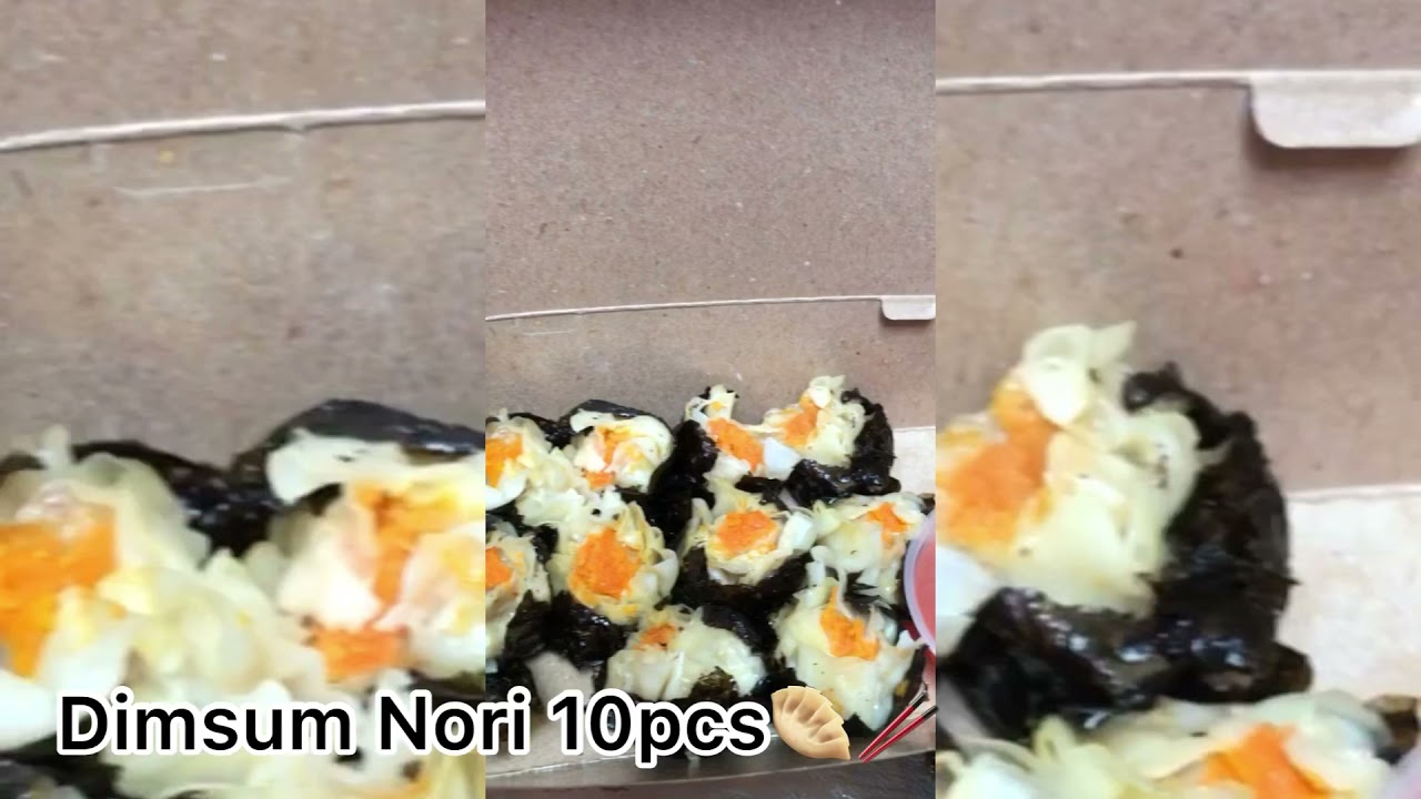 Dimsum Nori 10pcs🥟🥢 - YouTube