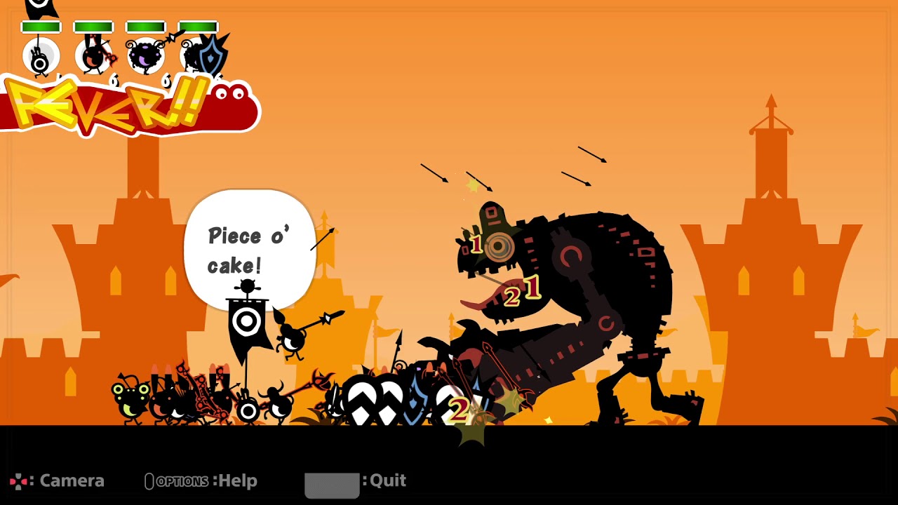 PATAPON Remastered - Lord of the Mountains [Boss : Gaeen] - YouTube
