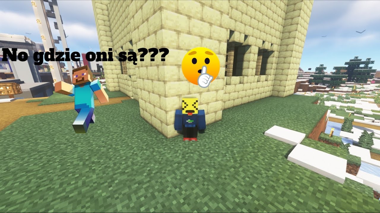 graliśmy w chowanego na KolegoPolis #minecraft - YouTube