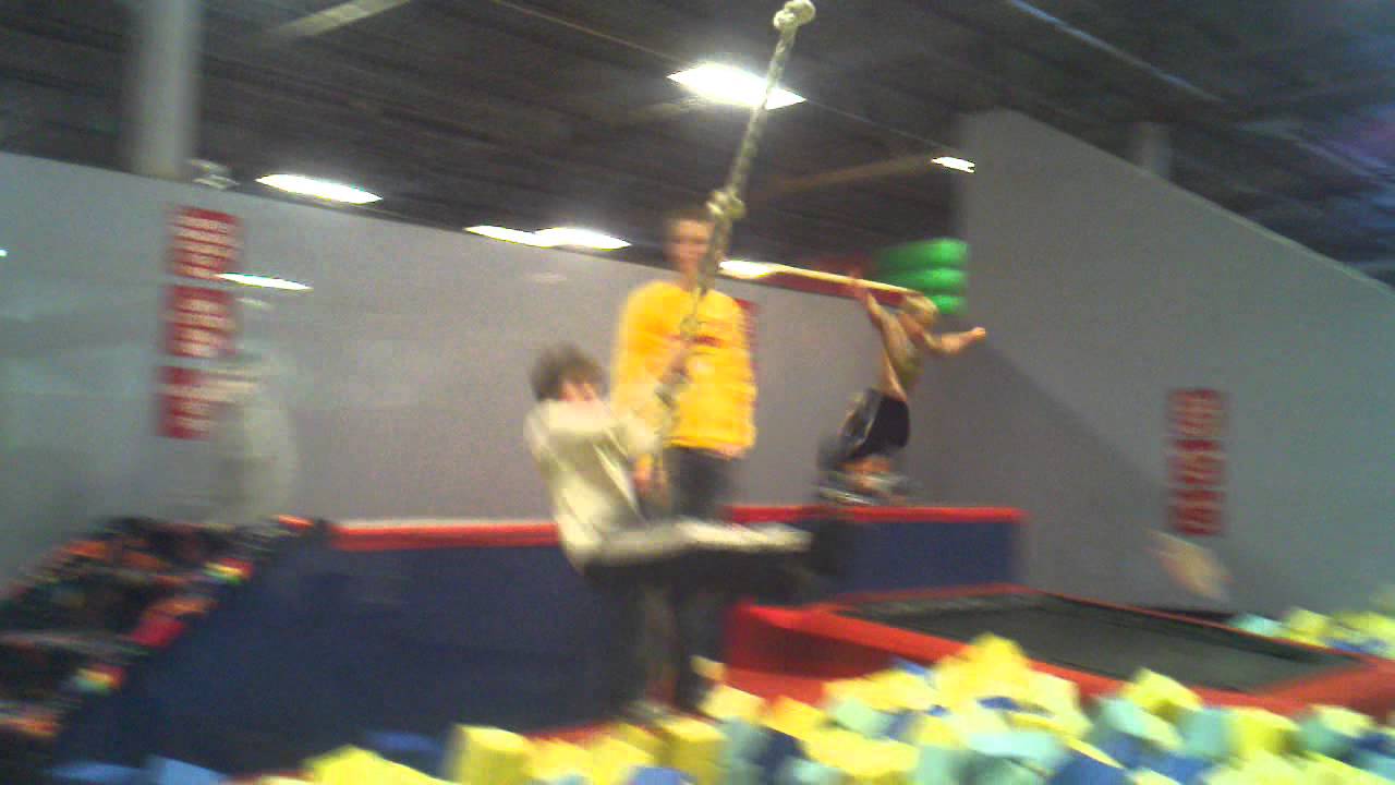 Jump Street rope plunge - YouTube