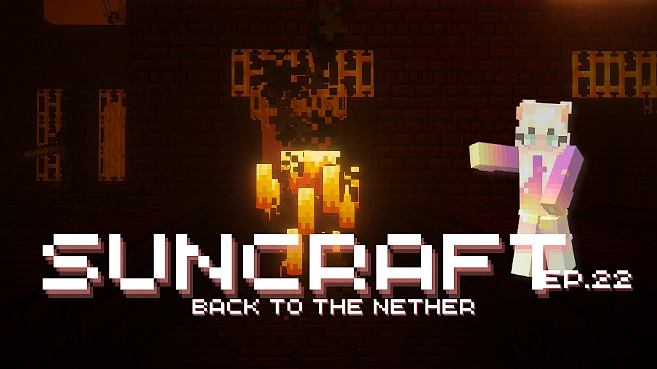 Back to the Nether | SunCraft ep.22 - YouTube