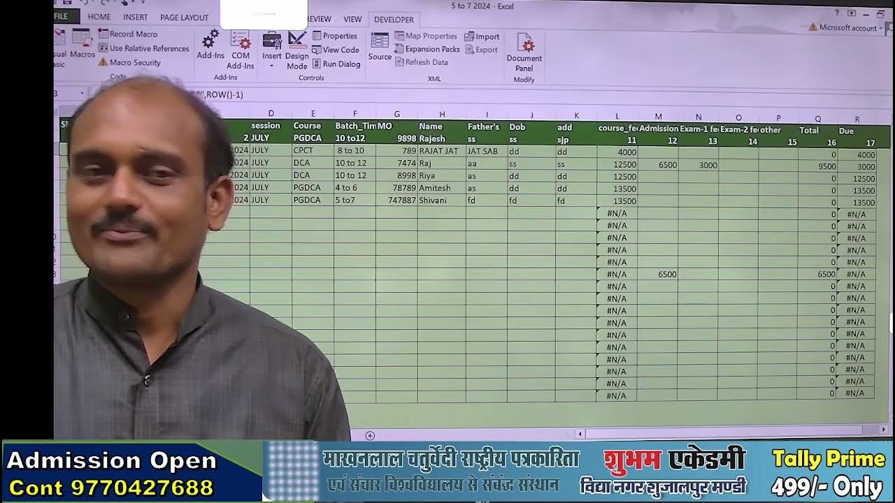 Sorting Data Using Macro / How to Sort Data Using Macro in Excel 5 day - YouTube
