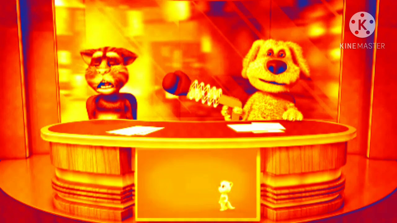 Talking tom and ben news effects - YouTube