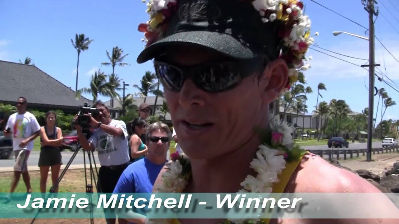 Jamie Mitchell 2010 Winner Molokai to Oahu Challange - YouTube
