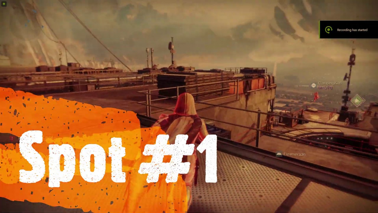 Destiny 2: The Tower | Floor Is Lava: All 3 Spots | Speedrun: Part 1 - YouTube