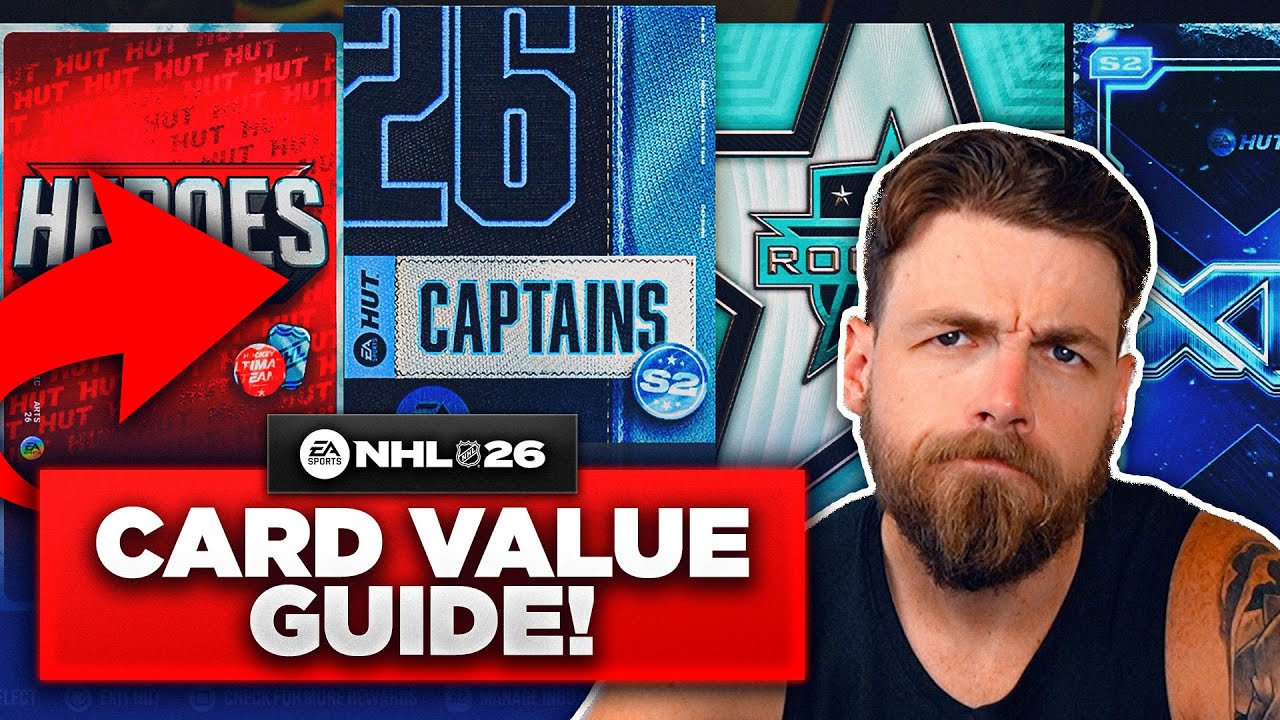 NHL 26 HUT CARD VALUE GUIDE! | SEASON 2 - YouTube