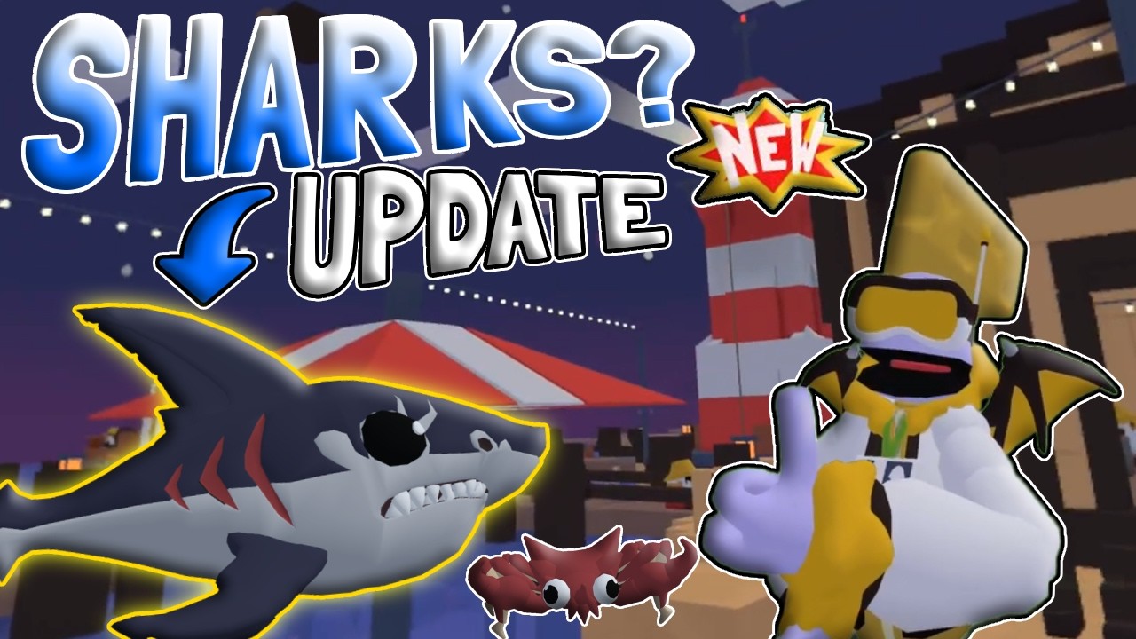 Yeeps Added SHARKS!🦈 | Yeeps DEEP SEA Update - YouTube