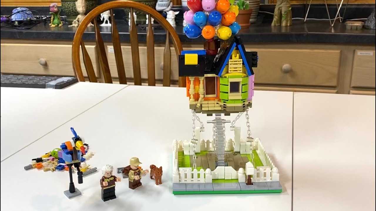 Ballon House Lego Compatible Set - YouTube