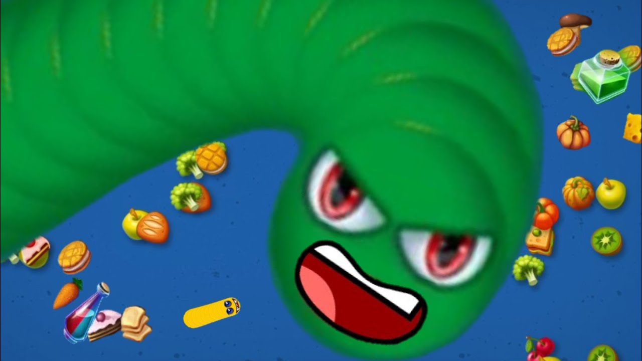 Cacing hijau / berlari memburu cacing-cacing Alaska. / worms zone.io ...