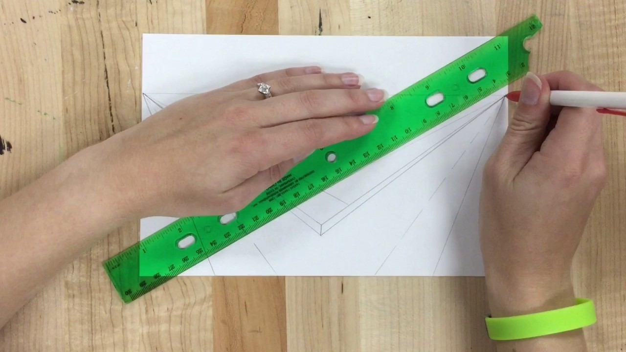 2-Point Perspective Road - YouTube