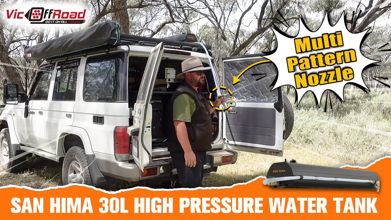 Unbox*Install*Review - SAN HIMA 30L Pressurized Water Tank - YouTube