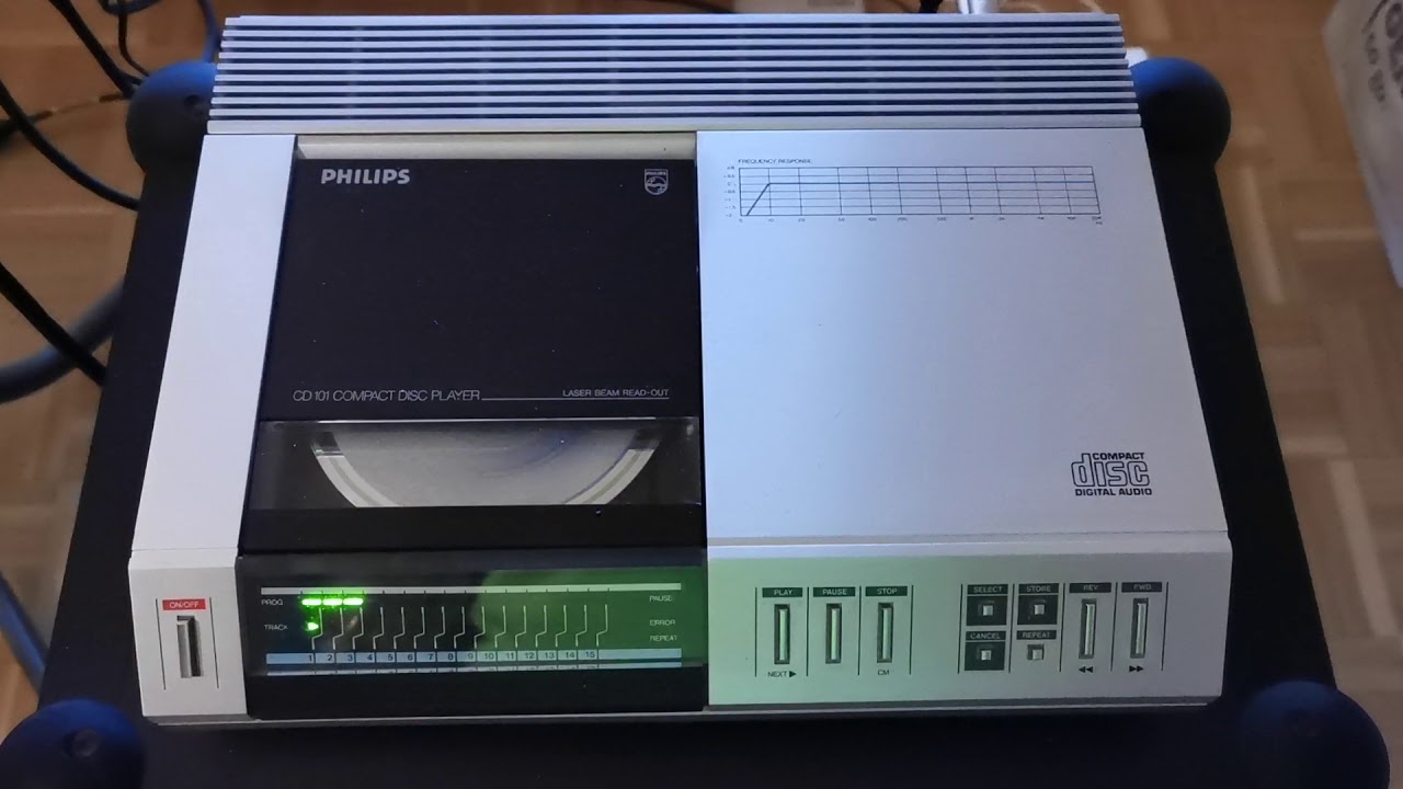 Philips CD 101 CD Player - YouTube