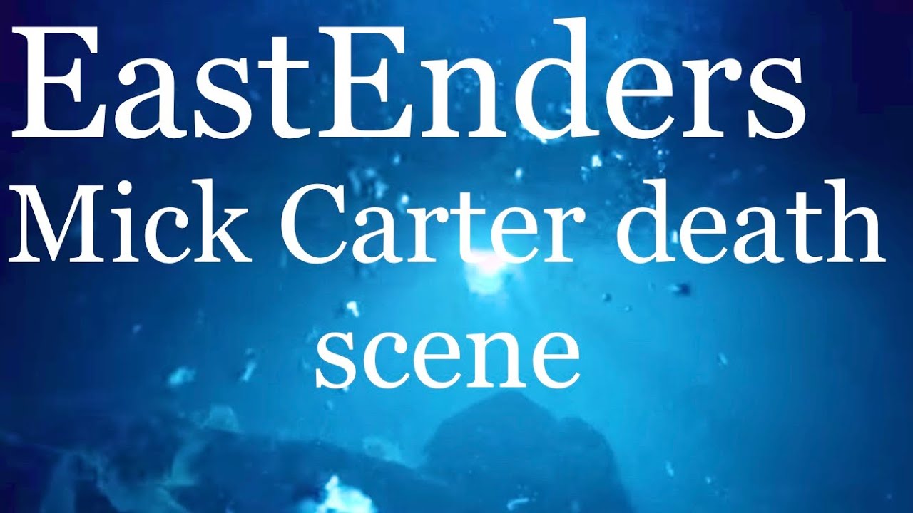 EastEnders Mick Carter death scene - YouTube