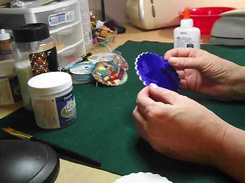 how to make a posterboard ornament - YouTube