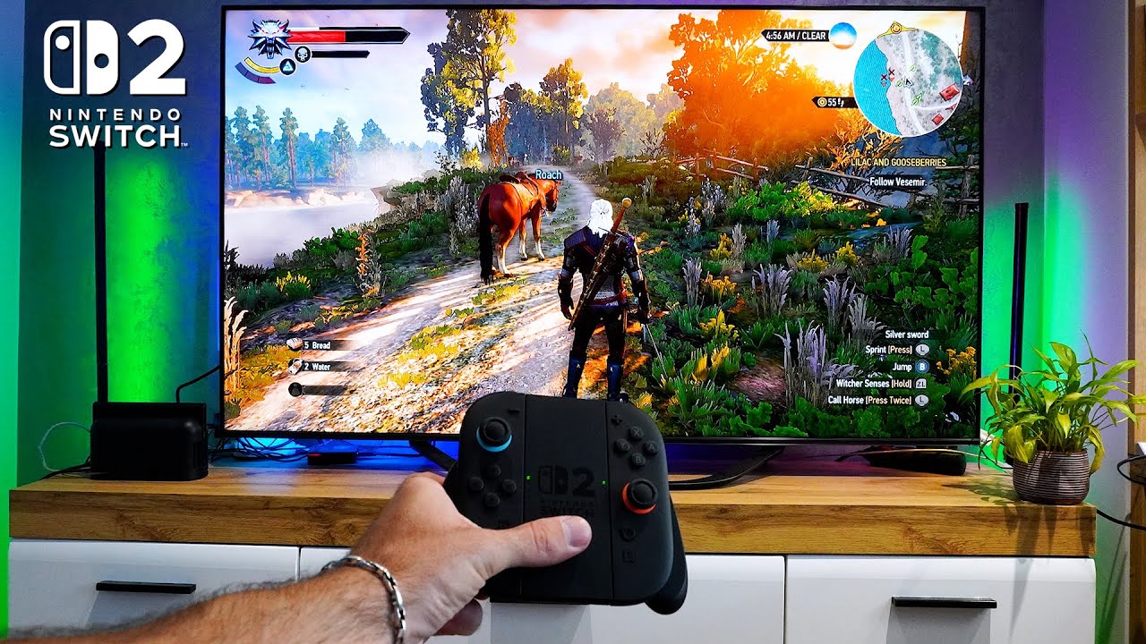 The Witcher 3 Runs Great On Nintendo Switch 2 | 1080p Docked vs. 900p ...