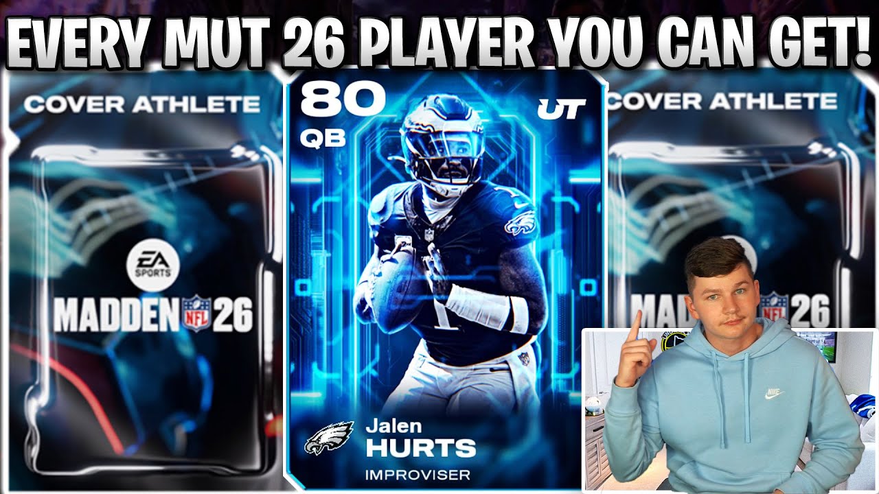 EVERY MADDEN 26 ULTIMATE TEAM PLAYER YOU CAN GET RIGHT NOW! - YouTube
