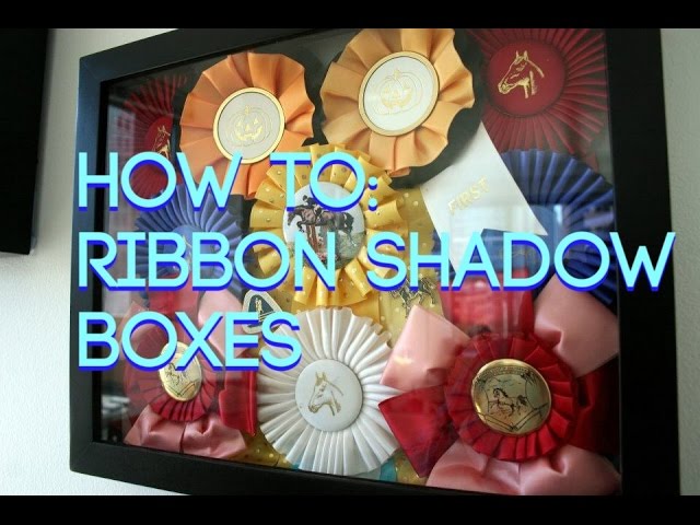 Horse Show Ribbon Display Box