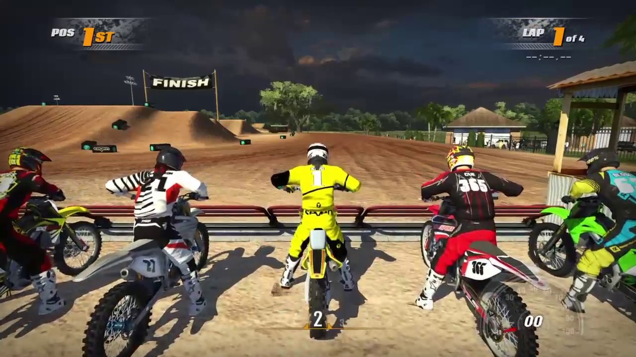 Mx vs Atv Encore Supercross Js7 pro loop Fast Lines! (James stewart ...