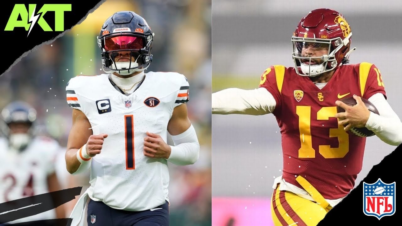 Chicago Bears: Keep Justin Fields Or Draft Caleb Williams - YouTube