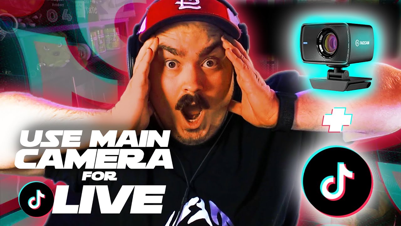 TikTok Live CAMERA HACK: Use your Camera in OBS and Streamlabs - YouTube